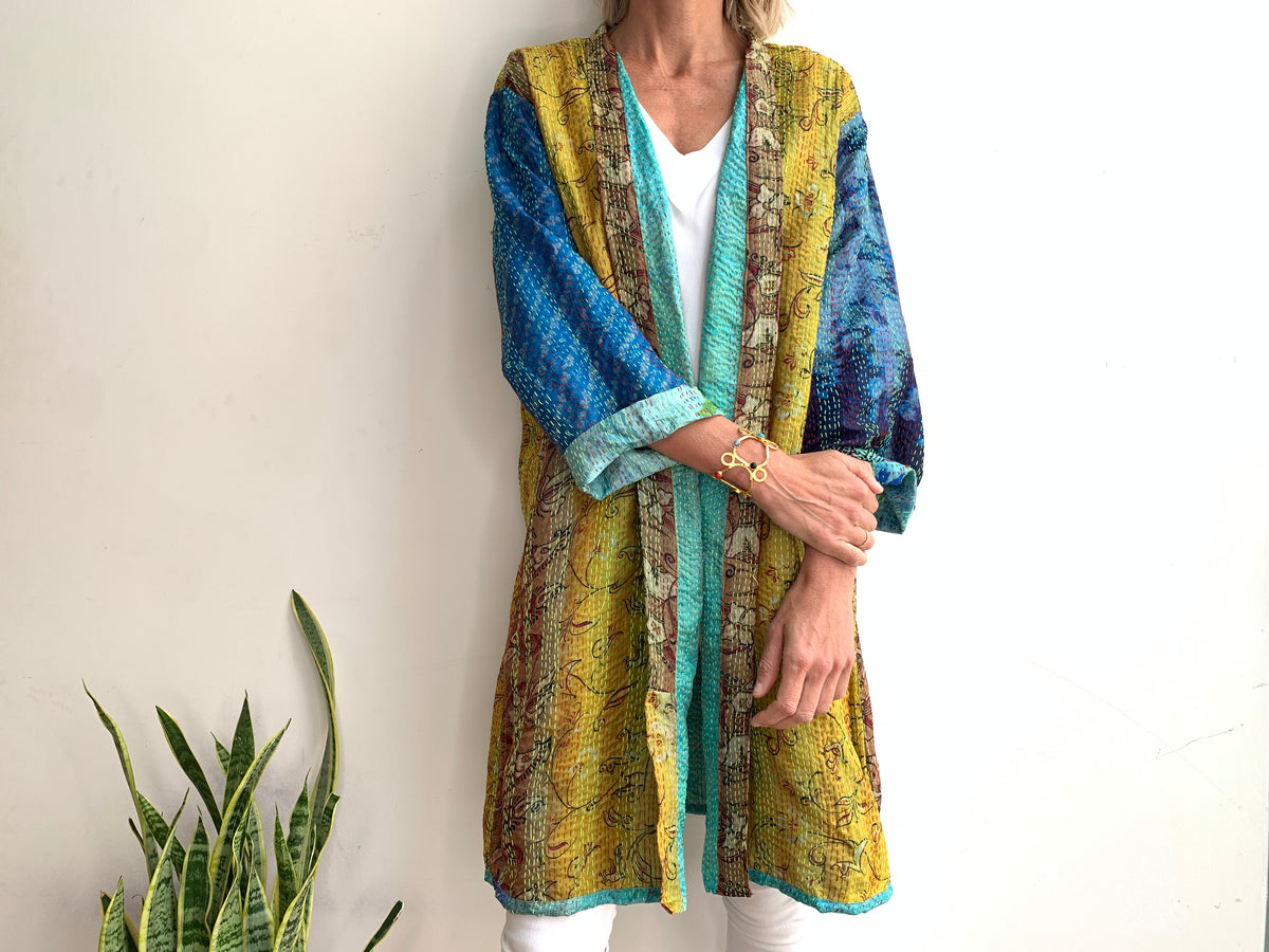 KIMONOS LARGOS DE SEDA – SPANISH & SISTERS